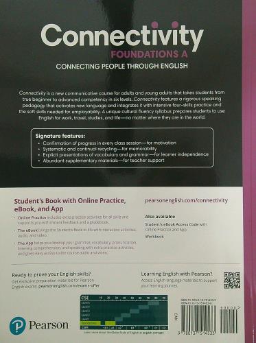CONNECTIVITY FOUNDATIONS A - STUDENT'S BOOK + WORKBOOK + INT - SBS ...
