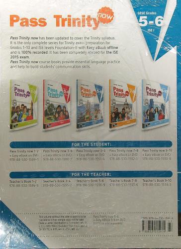 PASS TRINITY NOW GRADES 5-6 - STUDENT'S BOOK - SBS Librerías