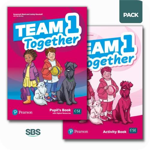 TEAM TOGETHER 1 - STUDENT'S BOOK + WORKBOOK PACK - 2 LIBROS - SBS Librerías