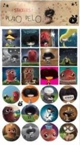 PLANCHA DE STICKERS PURO PELO - SBS Librerías