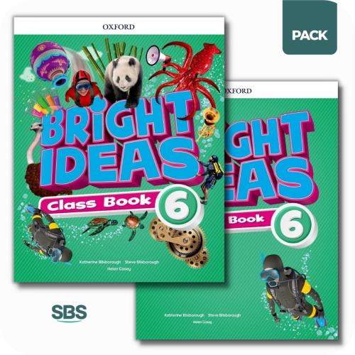 BRIGHT IDEAS 6 - STUDENT'S BOOK + WORKBOOK - 2 LIBROS - SBS Librerías