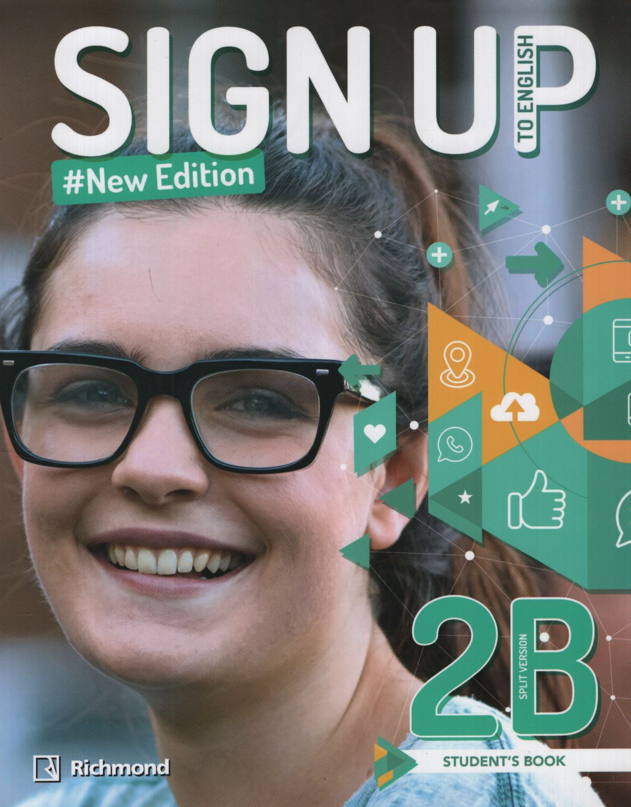 SIGN UP TO ENGLISH 2B (NEW ED.) STUDENT'S BOOK + WORKBOOK - SBS Librerías