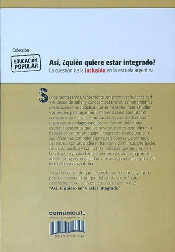 ASI QUIEN QUIERE SER INTEGRADO? - LUCIA GARAY - SBS Libreria