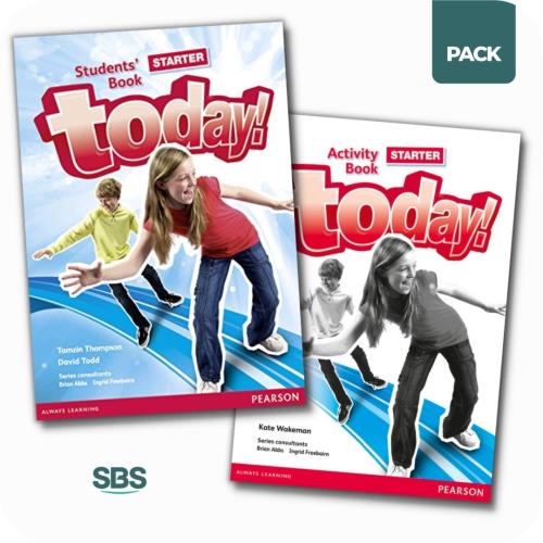 TODAY STARTER - STUDENT'S BOOK + WORKBOOK PACK - 2 LIBROS - SBS Librerías