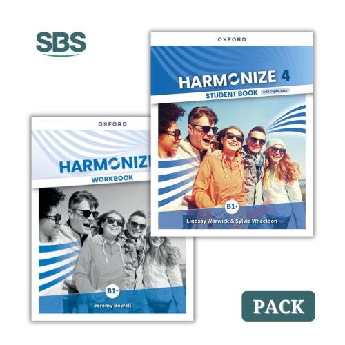 HARMONIZE 4 - SB WITH DIGITAL PACK + WB - 2 LIBROS - SBS Librerías