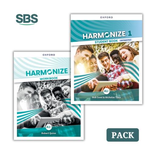HARMONIZE 1 - SB WITH DIGITAL PACK + WB - 2 LIBROS - SBS Librerías