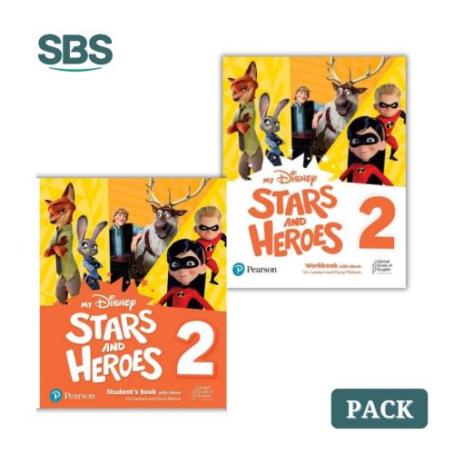 MY DISNEY STARS AND HEROES 2 (AME)- SB + WB + E-BK- 2 LIBROS - SBS ...